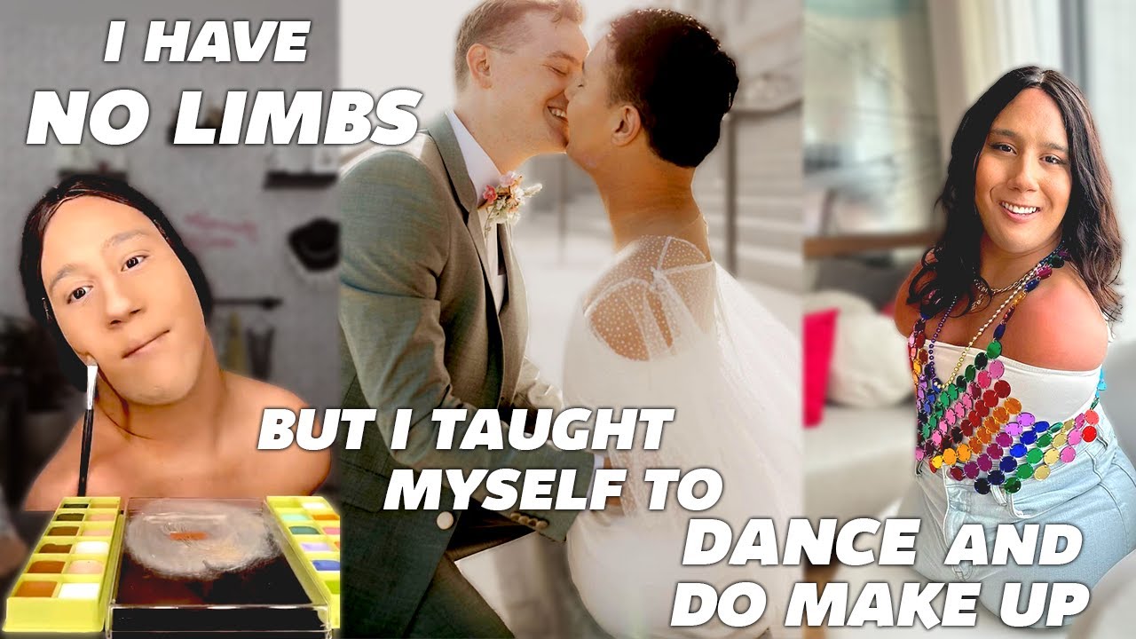 I Have No Limbs But Taught Myself To Dance And Do Makeup | Briel Adams-Wheatley | SHERA