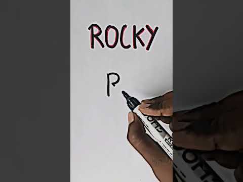 Do you know the Rocky name??💫🔥🔥#logo #rocky #shorts