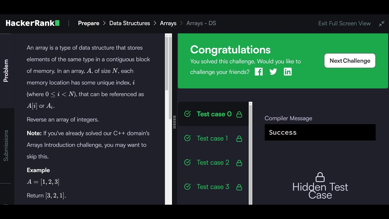I smashed HackerRank's 
