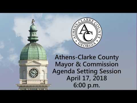 04-17-2018 Agenda Setting Session