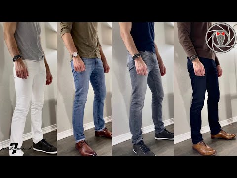 STAND OUT | The ULTIMATE Guide to Men's Jeans | 7 For All Mankind Review | Try On Haul 2022