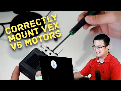 How To Correctly Mount VEX V5 Motors in 5 Minutes (Avoid Overheating, Underpowered, Squeaky Motors)