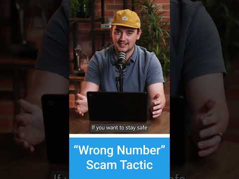 "Wrong Number" Phone Scam | SecurityMetrics News #shorts