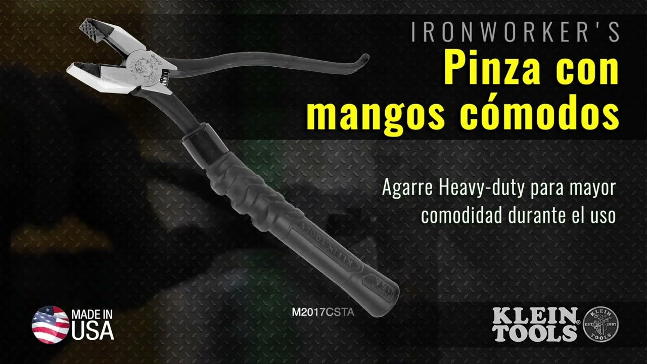 Pinzas de electricista 7 con agarre cómodo - Mod. M2017CSTA