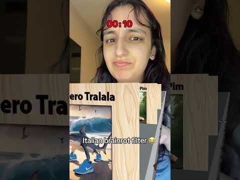Italian brainrot filter 😱! #italian #brainrot #puzzle #filter #game #challenge #shortvideo