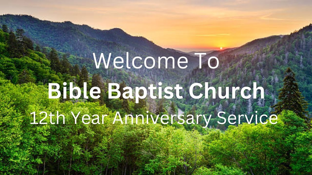 Sermons - Bible Baptist Church of East Tennessee