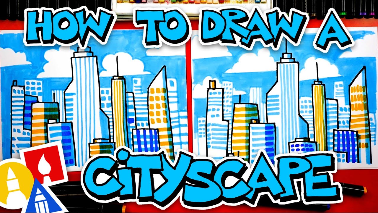 How To Draw A Cityscape