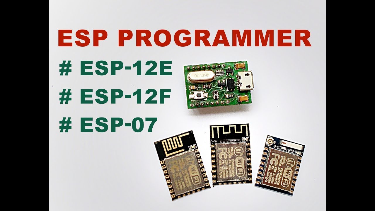New ESP Module Programmer