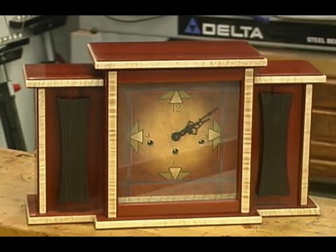 W049 Make this Timeless Mantel Clock for your Home