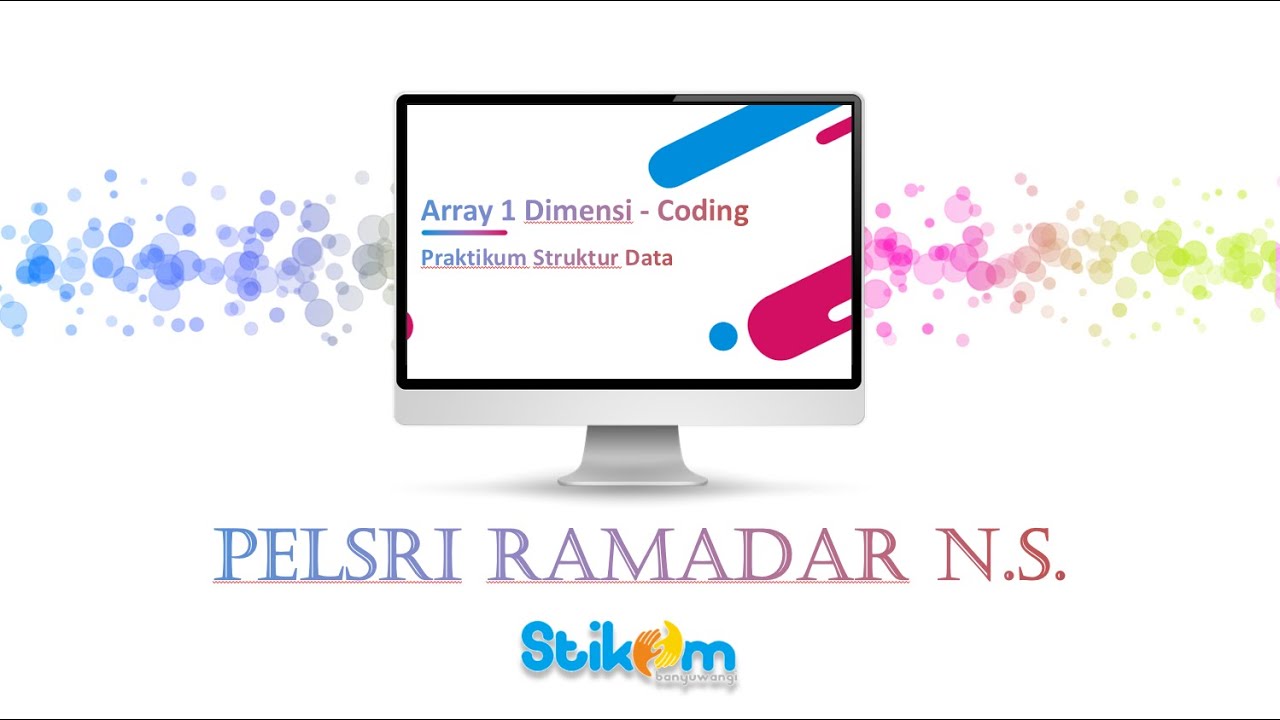 Struktur Data - Array Coding 1 Dimensi