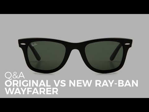 Original vs New Ray-Ban Wayfarer | Differences