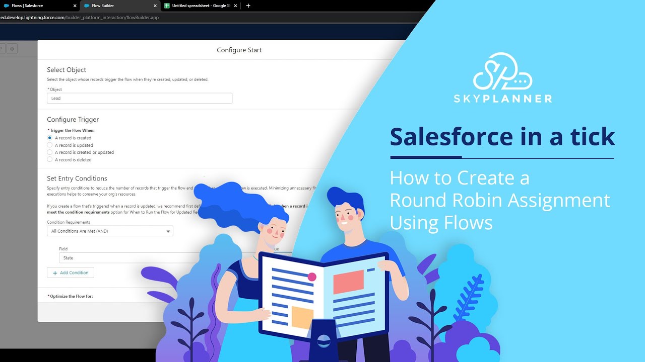 How to Create a Round Robin Assignment Using Flows