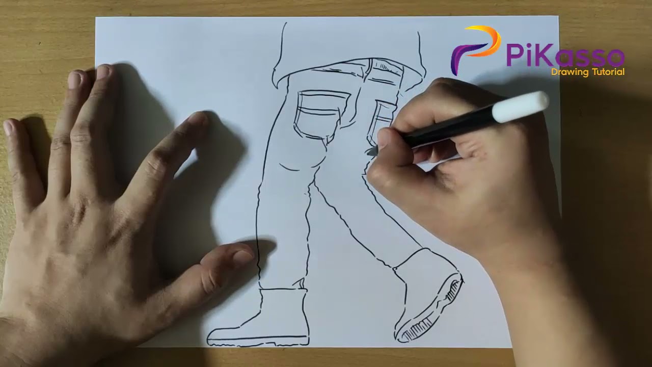 How to Draw Legs Walking