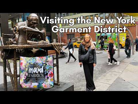 New York Garment District - Fabric Shopping