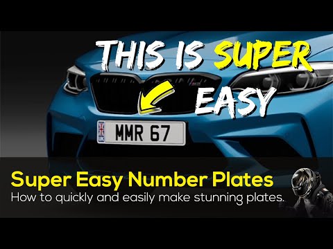 How to make the Best Custom Number Plate in Gran Turismo 7 – Really ...