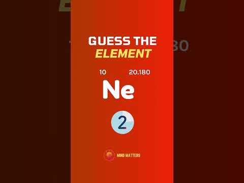 Guess the Chemical Element | Ne
