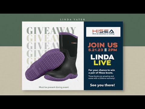 Linda LIVE! Hisea Boot GIVEAWAY