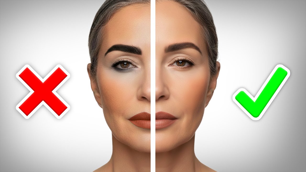 Your Makeup IS AGING You!  STOP Making these MISTAKES After 50