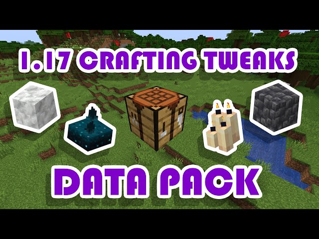 1.17 Crafting Tweaks by IcebergLettuce! Minecraft Data Pack