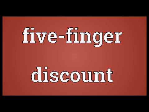 Five finger discount Meaning