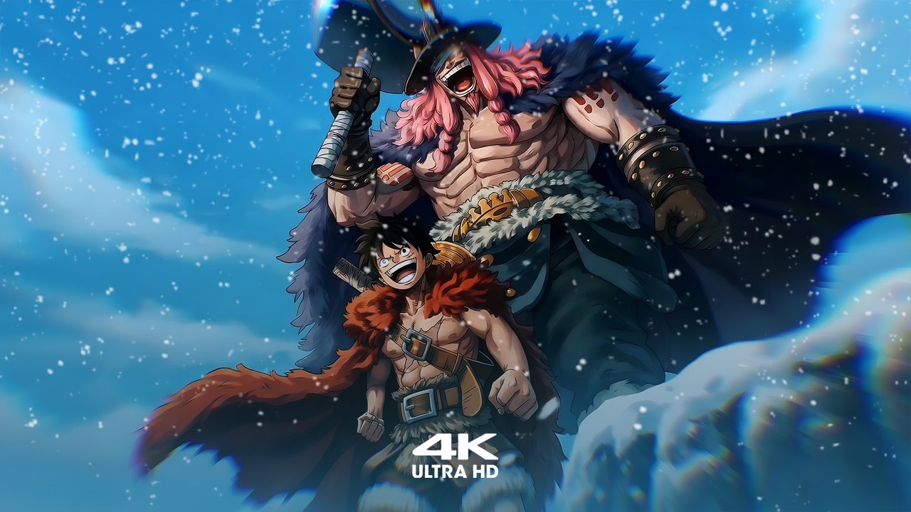 Luffy & Loki 🔥 Epic One Piece 4K Live Wallpaper | Ultra HD Screensaver