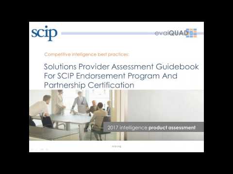 SCIP Solutions Provider Endorsement And Certification Program ...