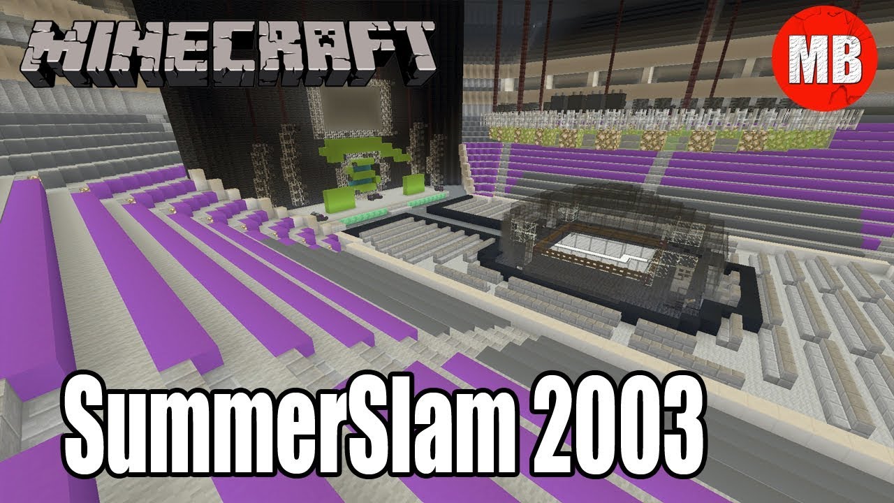 WWE Minecraft Arena | SummerSlam 2003