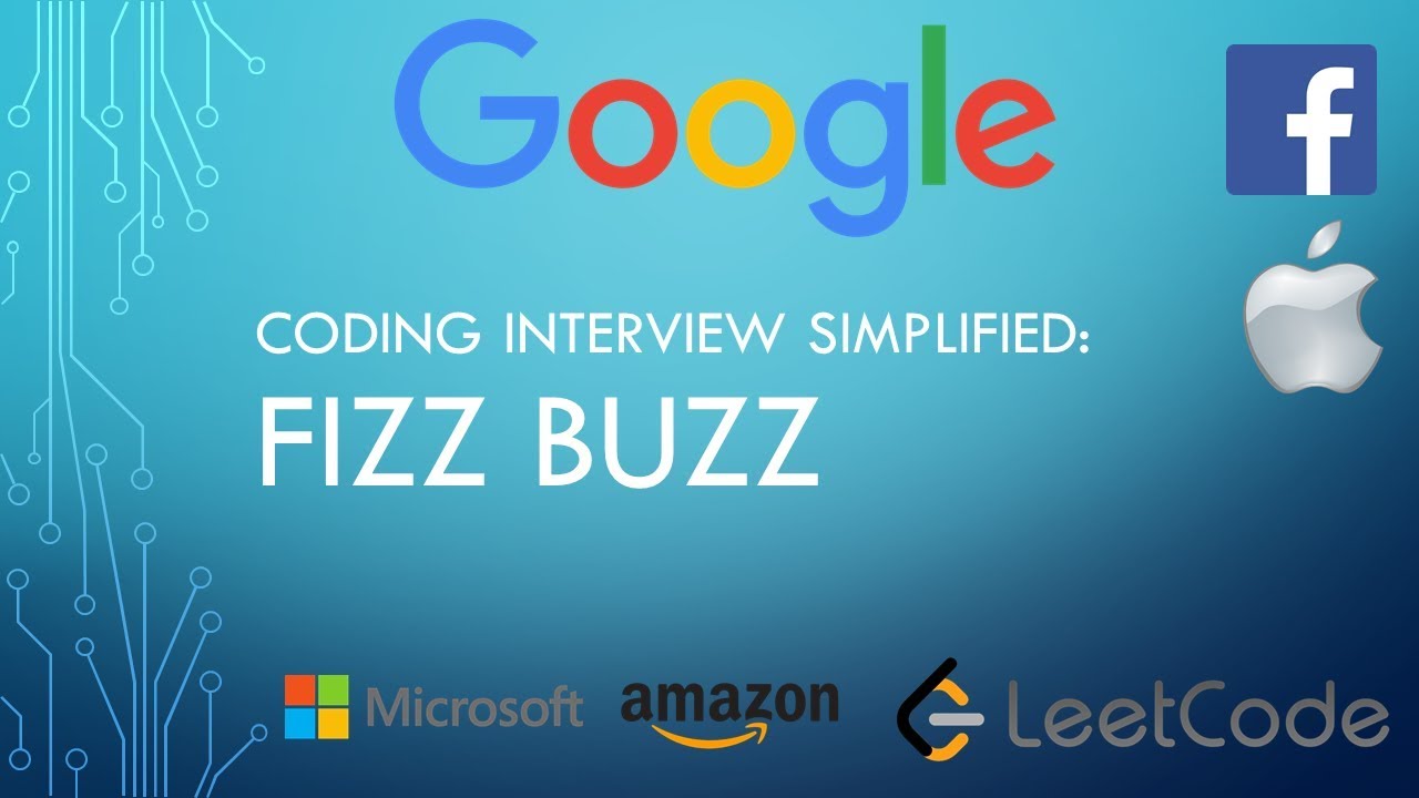 Coding Interview Tutorial 73 - FizzBuzz [LeetCode]