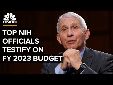 Dr. Fauci and top NIH officials testify before Congress on FY 2023 budget request — 5/11/22