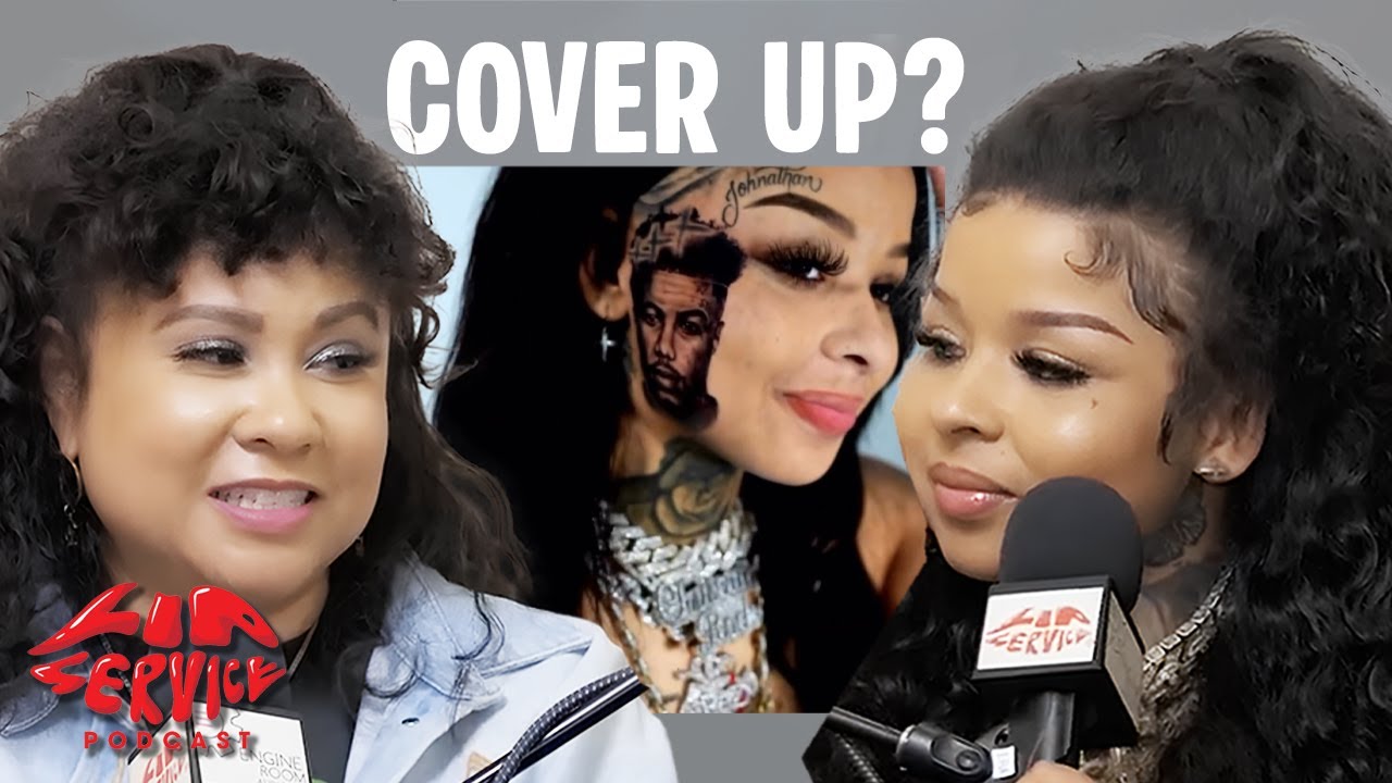 Chrisean Talks Blueface Face Tattoo Cover-Up | Lip Service