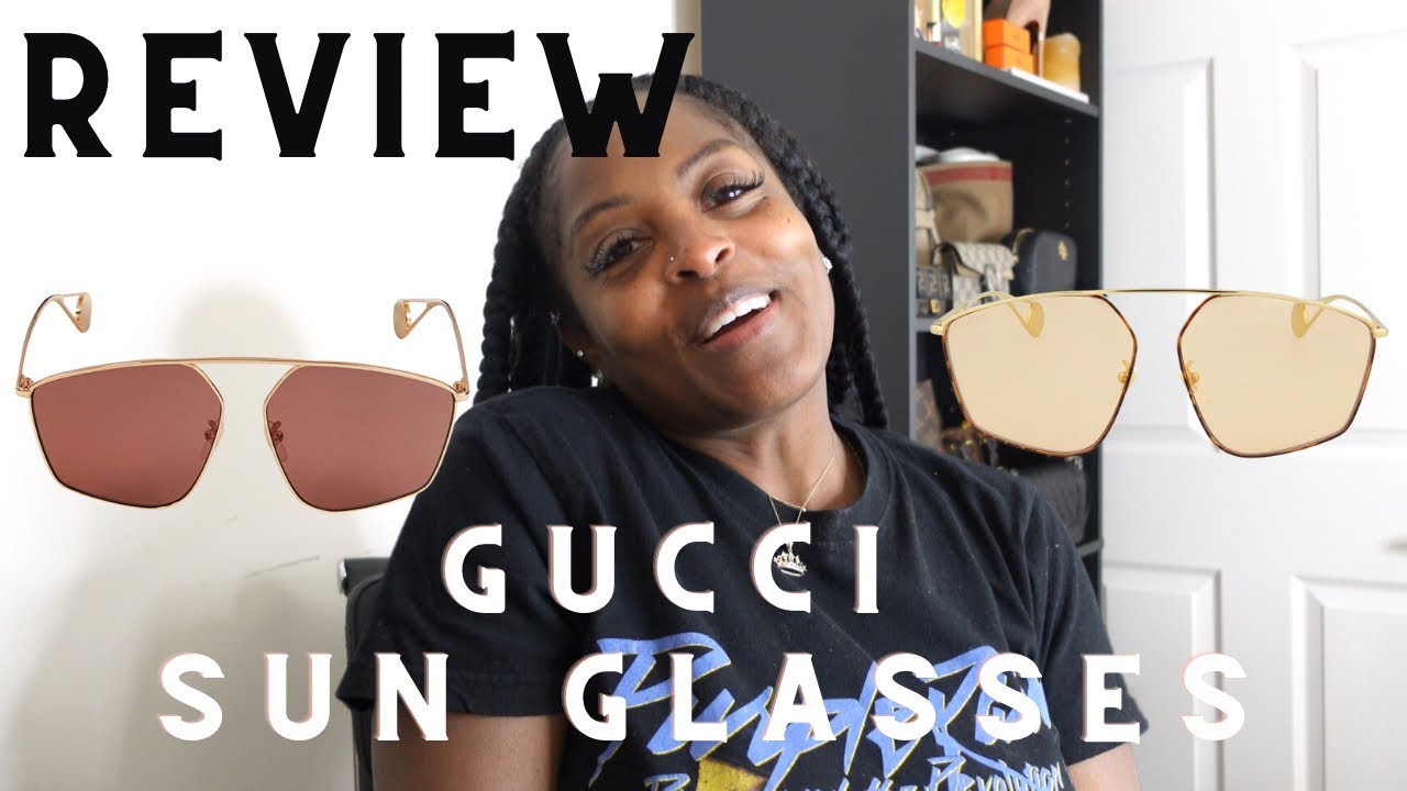 REVIEW: GUCCI 60MM Aviator Sunglasses (JLo Gucci Glasses)