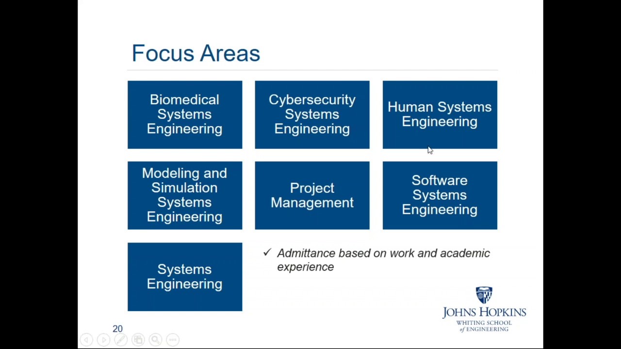 Systems Engineering Information Session: Fall 2017