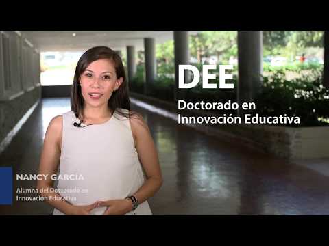 Doctorado en Innovación Educativa - Tecnológico de Monterrey