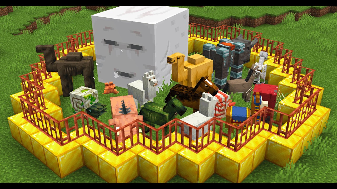 Getting Every Mount in Minecraft Hardcore