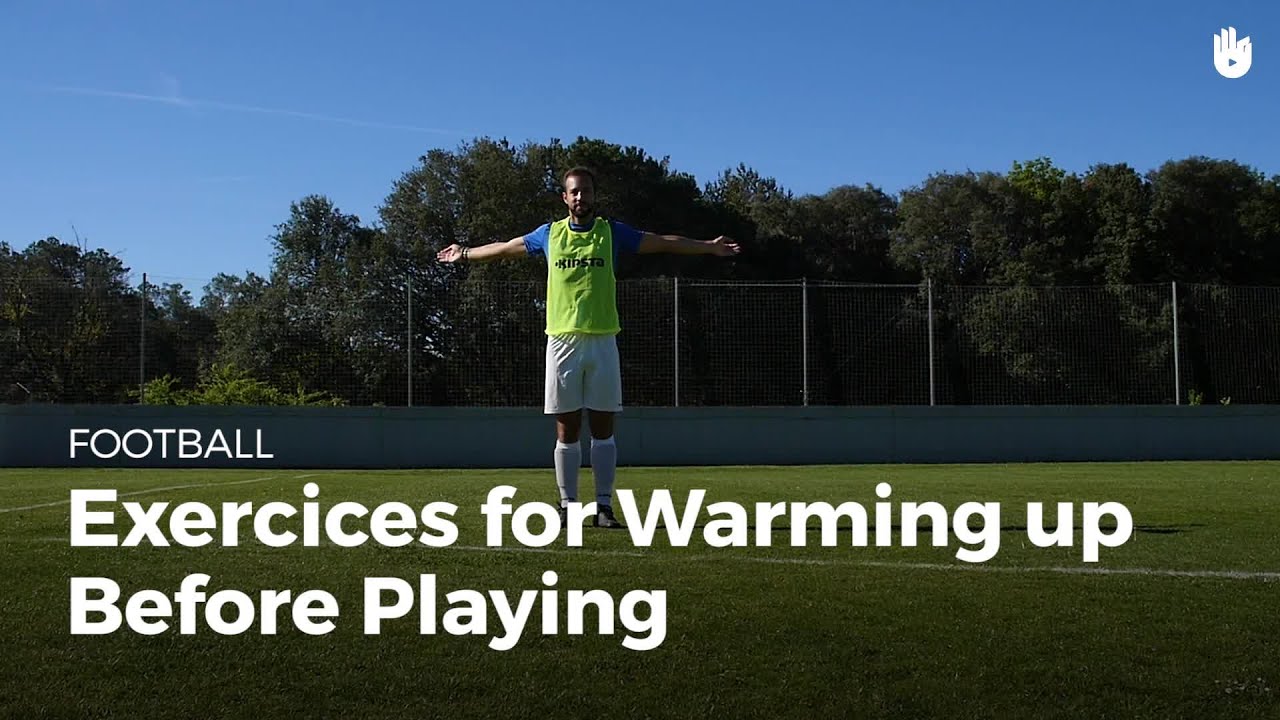 Warm up the Muscles before Playing - How To Play Football | Sikana