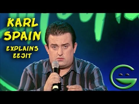 Karl Spain explains "Eejit," | Grintage Ireland