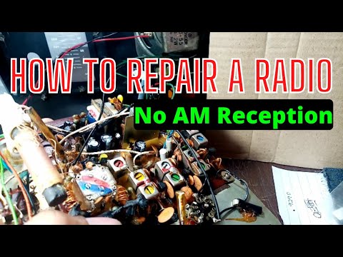 How to repair a radio "No AM Reception"