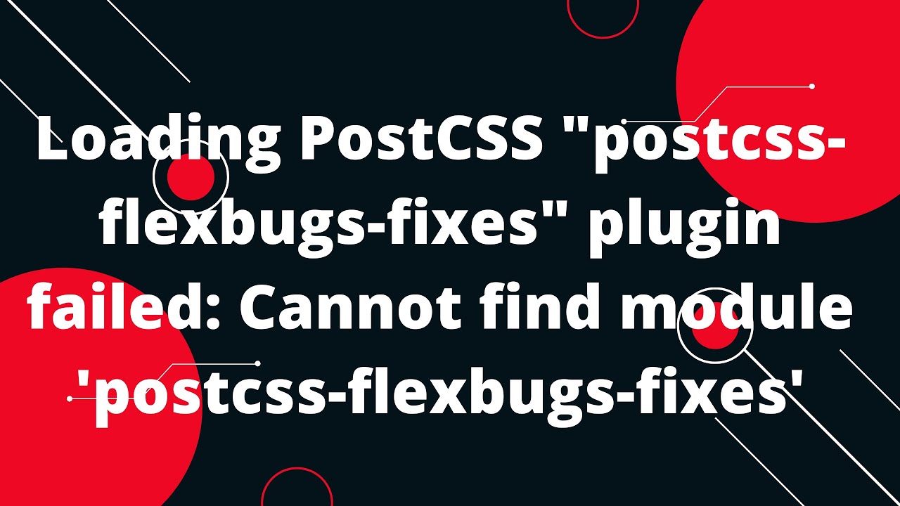 Loading PostCSS 