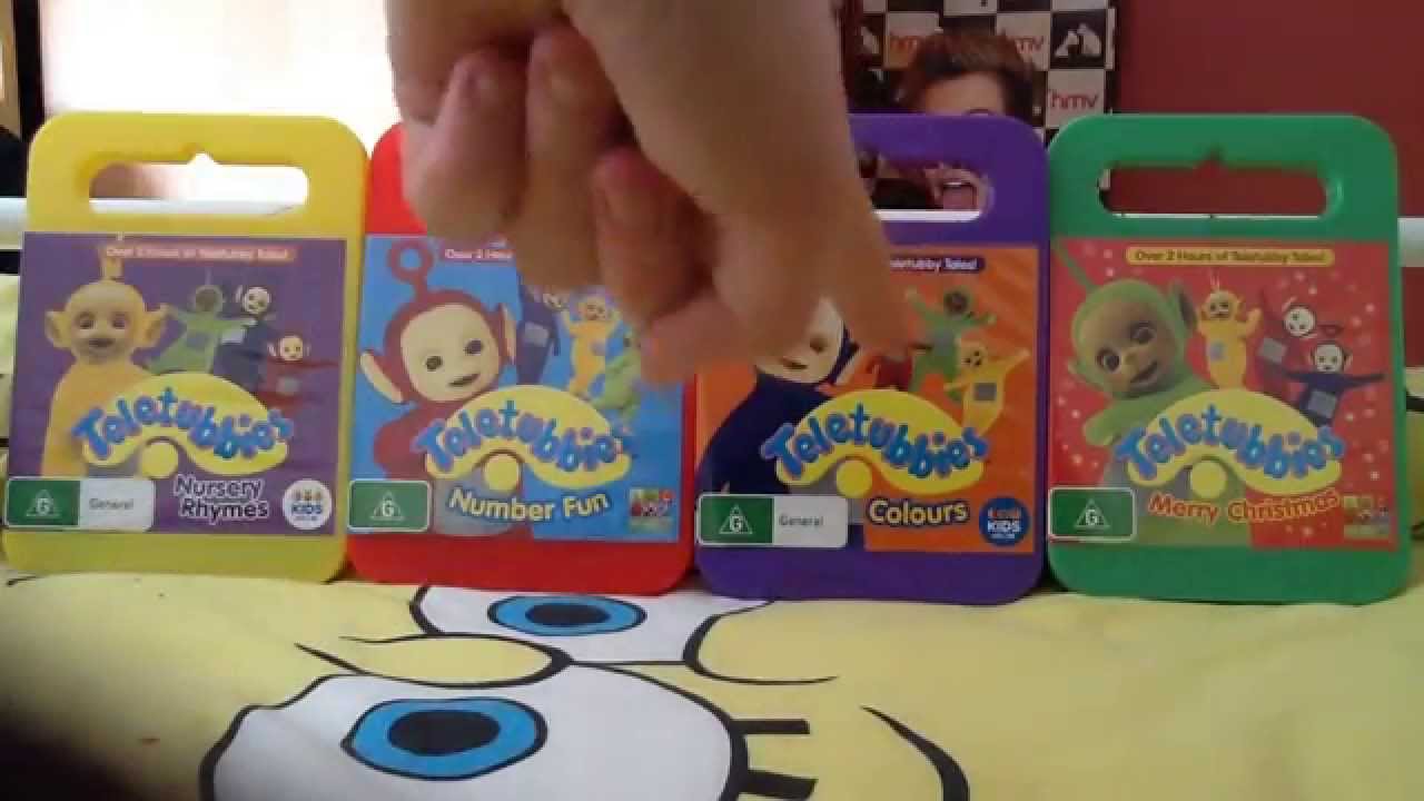 DVD Update: 4 Australian Teletubbies DVD's