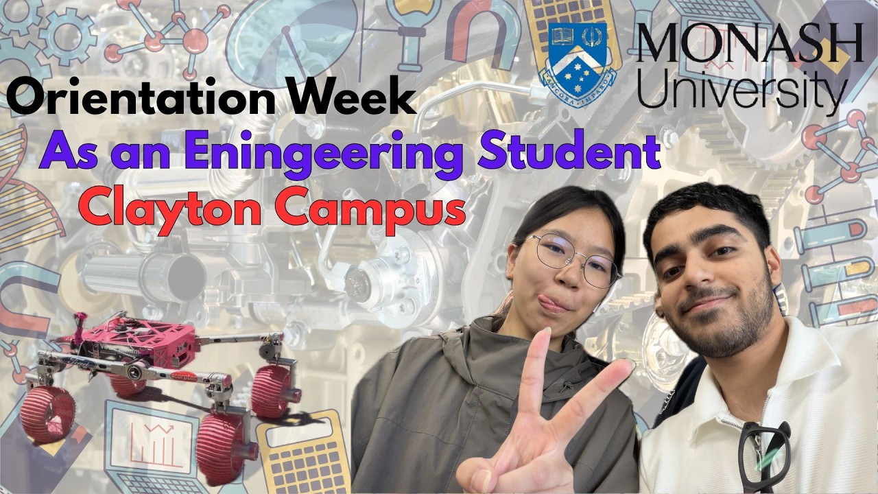 Orientation Week as an Engineering Student | Monash O-Week 2026