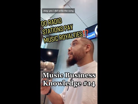 Do RADIO stations pay MUSIC royalties⁉️ #radiostation #royalties #musicbusiness
