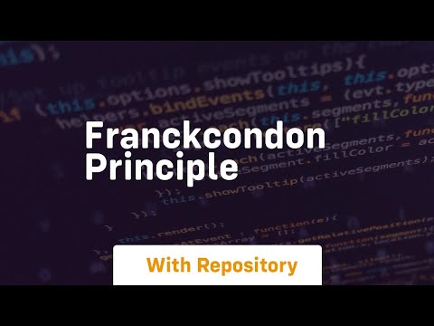franckcondon principle