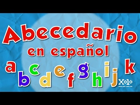 El abecedario/alfabeto en español. – CMU Español