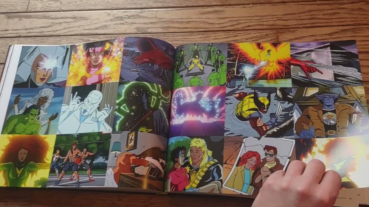 The Art And Making Of The 90s X Men Animated Series PAGE BY PAGE Book Preview