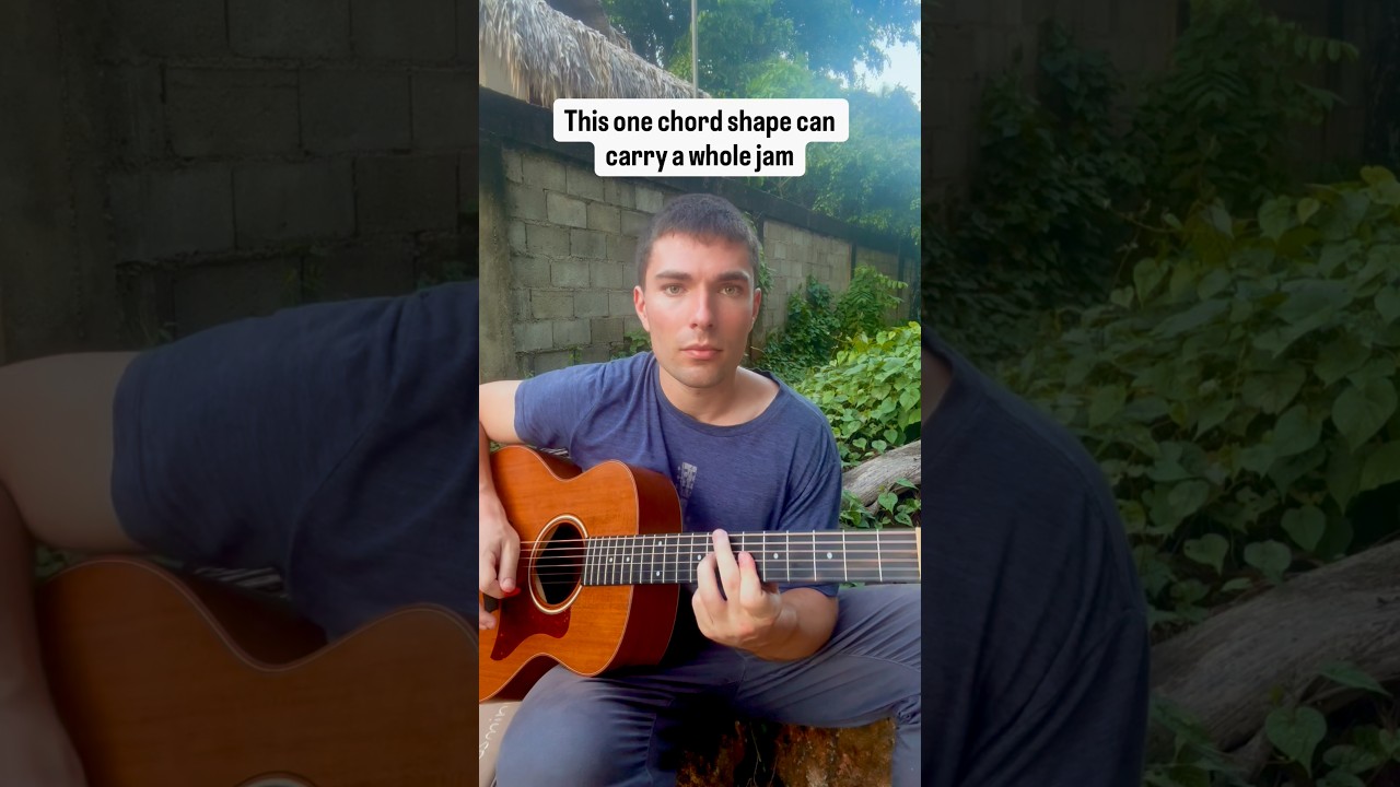 This one chord shape can carry a whole jam
