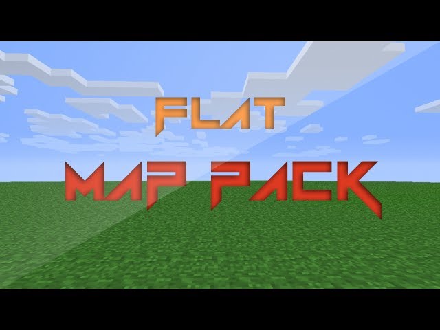 Dan's FlatMap Pack (28 Flat Maps!) Creative + Survival Minecraft Map