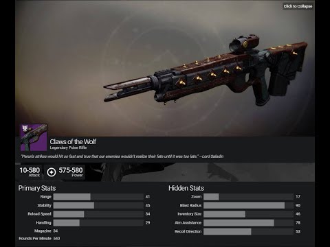 Steam Community :: Video :: Destiny 2 Revoker + Claws of Wolf gameplay ...