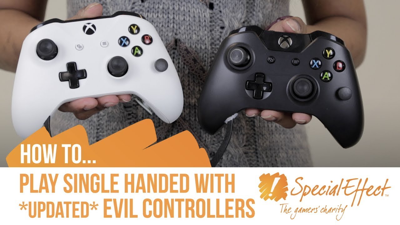How to Play Single Handed with Evil Controllers *Update March 2018 ...
