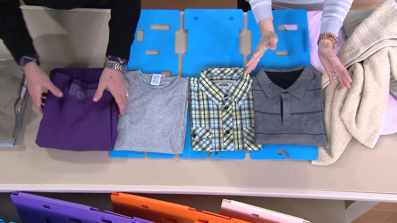 MiracleFold Time-Saving Organizing Laundry Folder with Jennifer Coffey