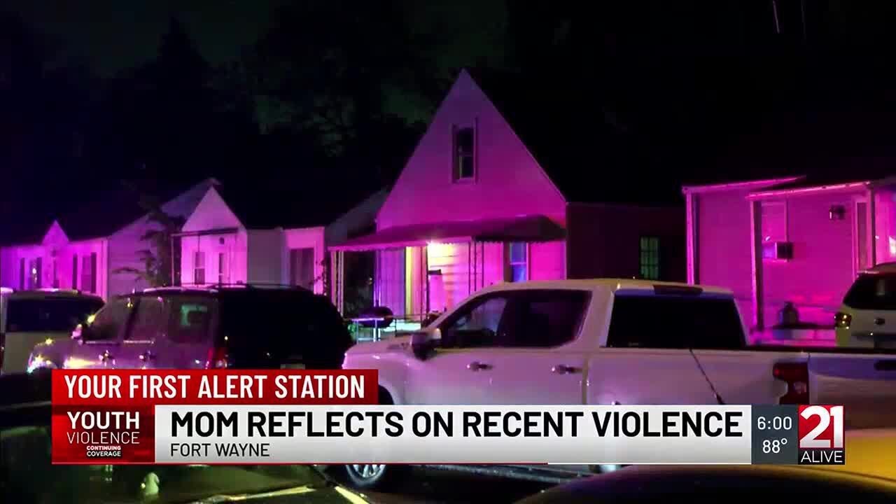 Mother of 7-year-old, 16-year-old shot in separate incidents in Fort Wayne speaks out